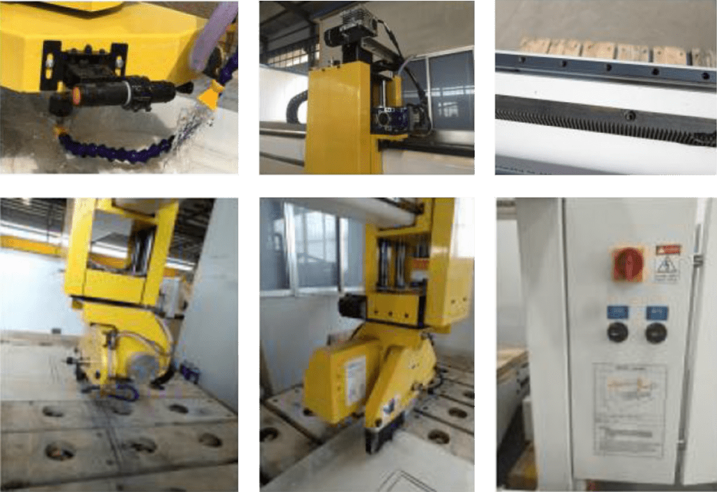 CNC 4-Axis Stone Cutting Machine OSC-TITAN 2000x4000