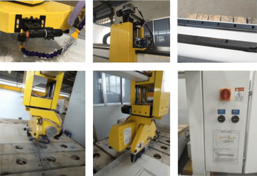 CNC 4-Axis Stone Cutting Machine OSC-TITAN 2000x4000