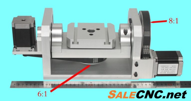 Rotary 4 th + 5 th Axis Rotary Device