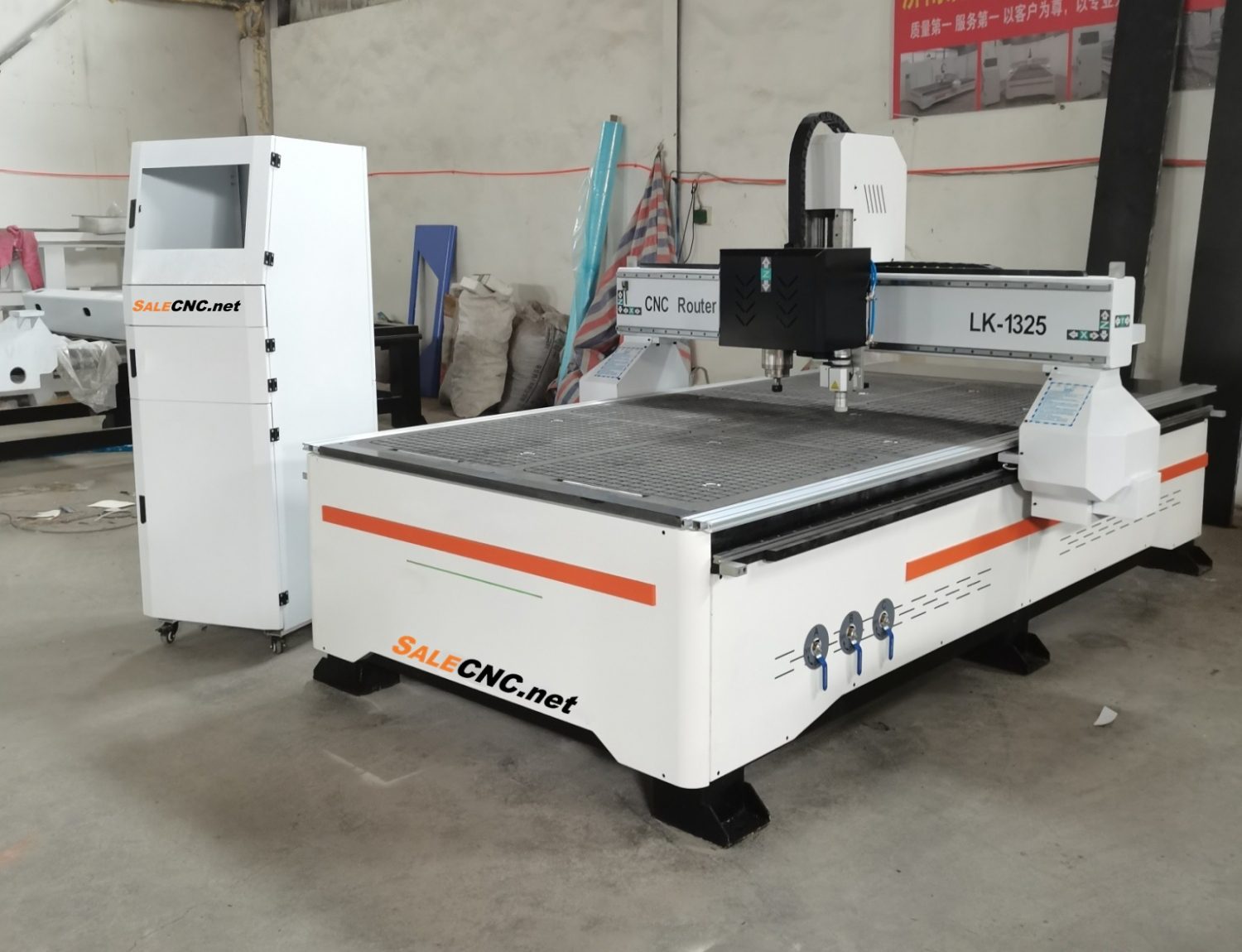 CNC Blade (Knife) 4 axis+ Router Milling 2 in One Model LK-1325 Size ...